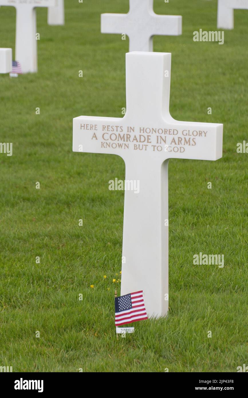 Battle of normandy american flag hi-res stock photography and images ...