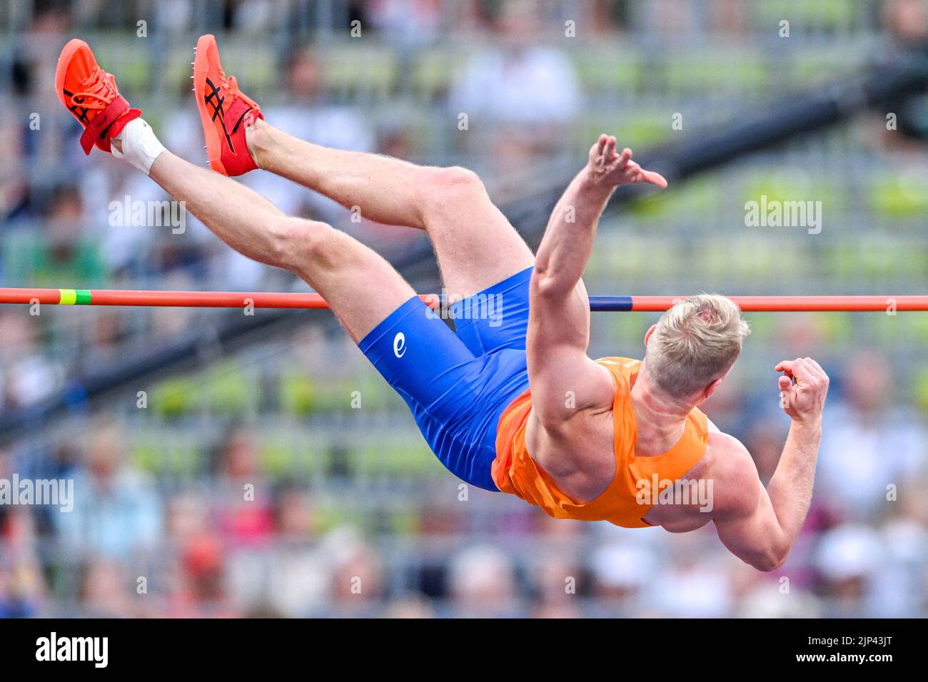 MUNCHEN, GERMANY - AUGUST 15: Rik Taam of Netherlands competing in Men ...