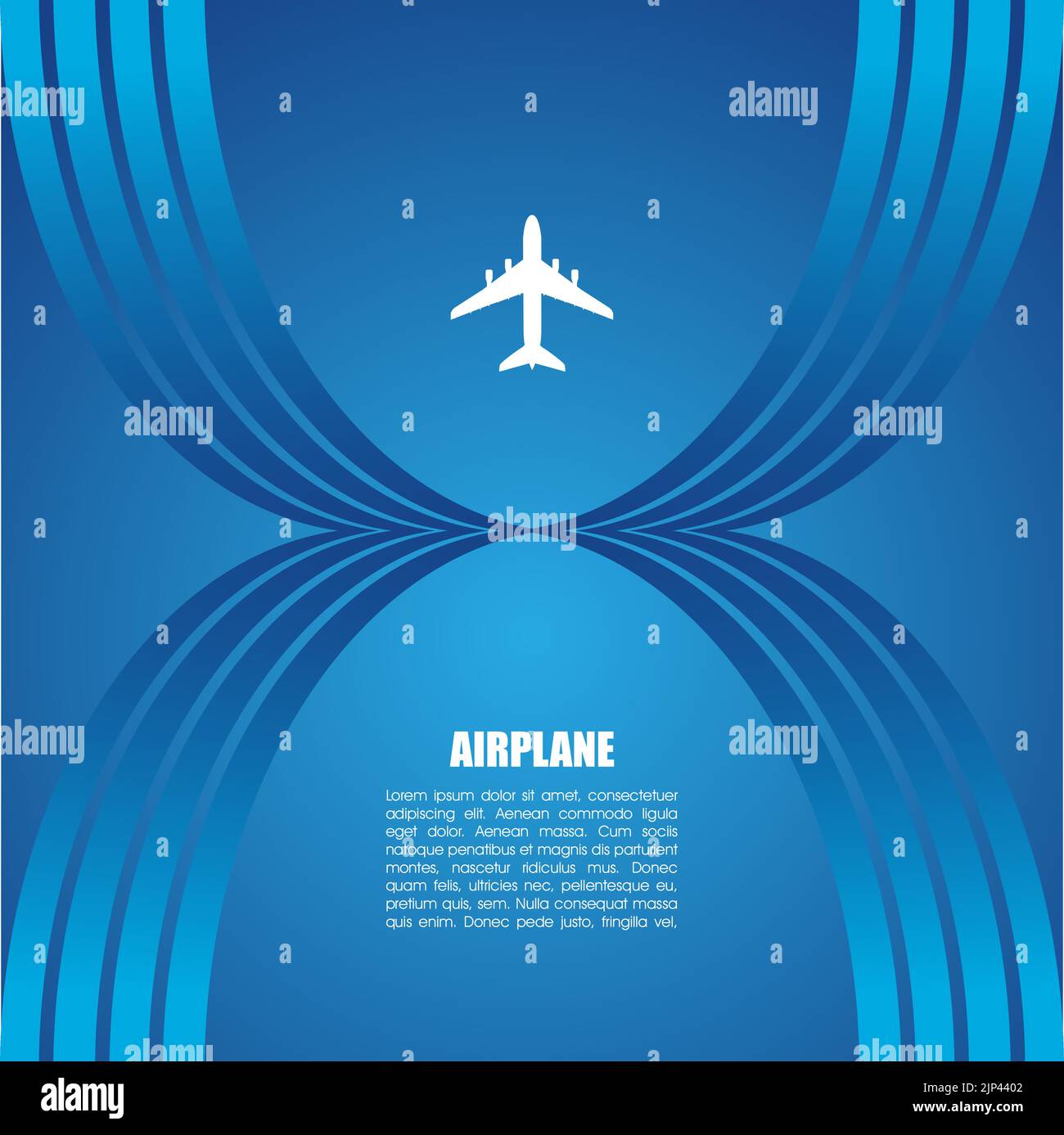 Airplane symbol vector design Stock Vector Image & Art - Alamy