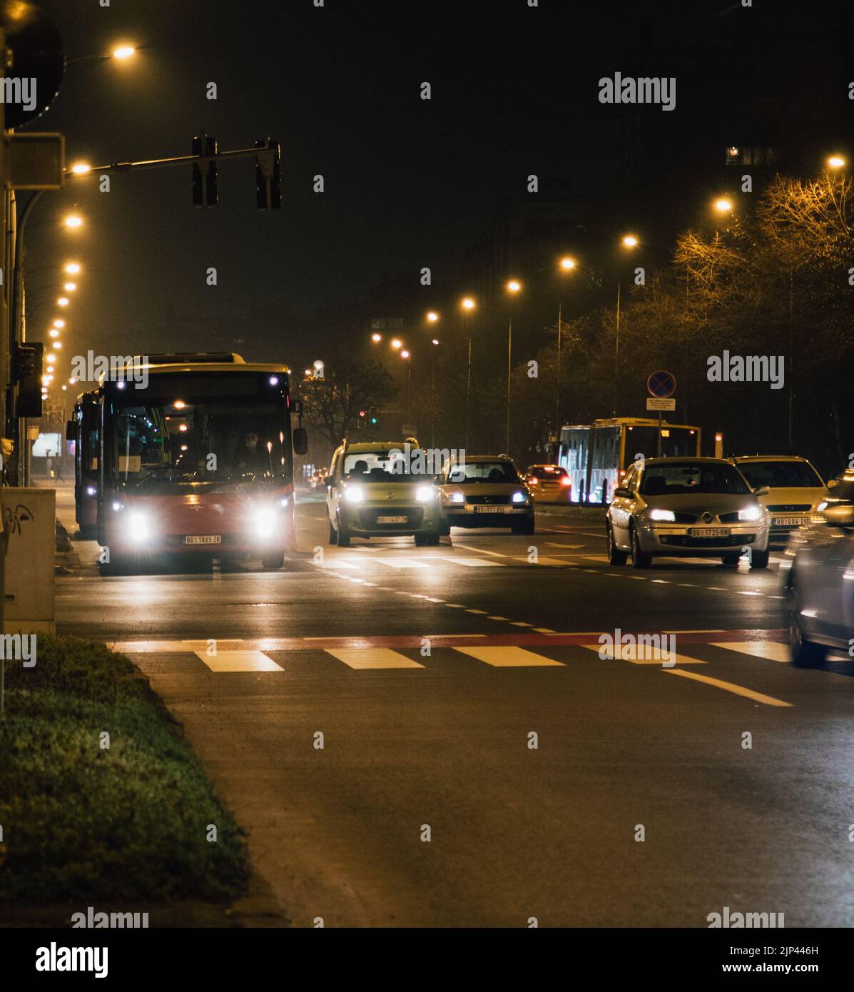 Buses in belgrade hi-res stock photography and images - Alamy
