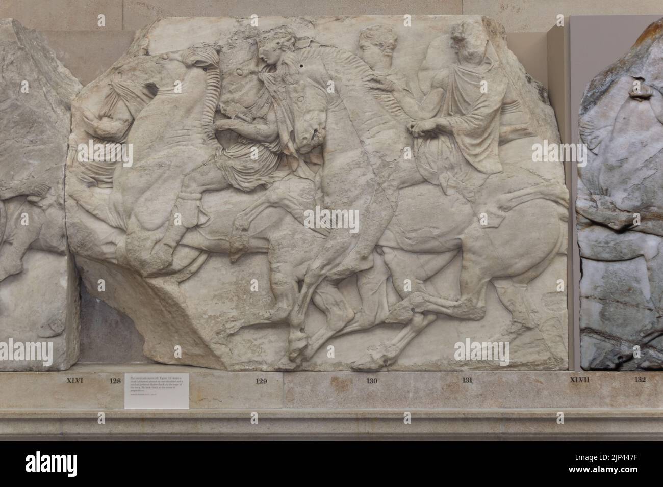 A statue in the British Museum, London Stock Photo - Alamy
