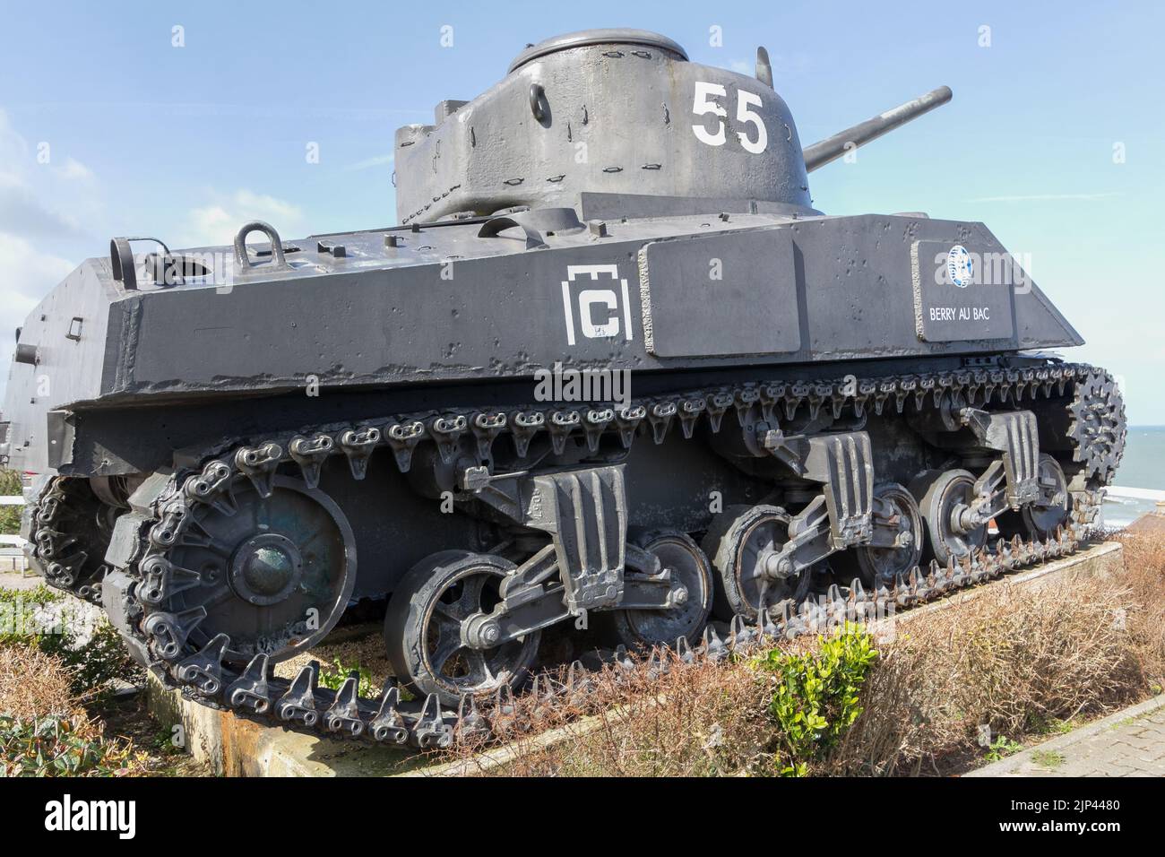 Normandy tank hi-res stock photography and images - Alamy