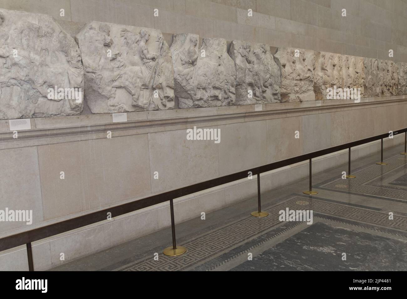 A statue in the British Museum, London Stock Photo - Alamy