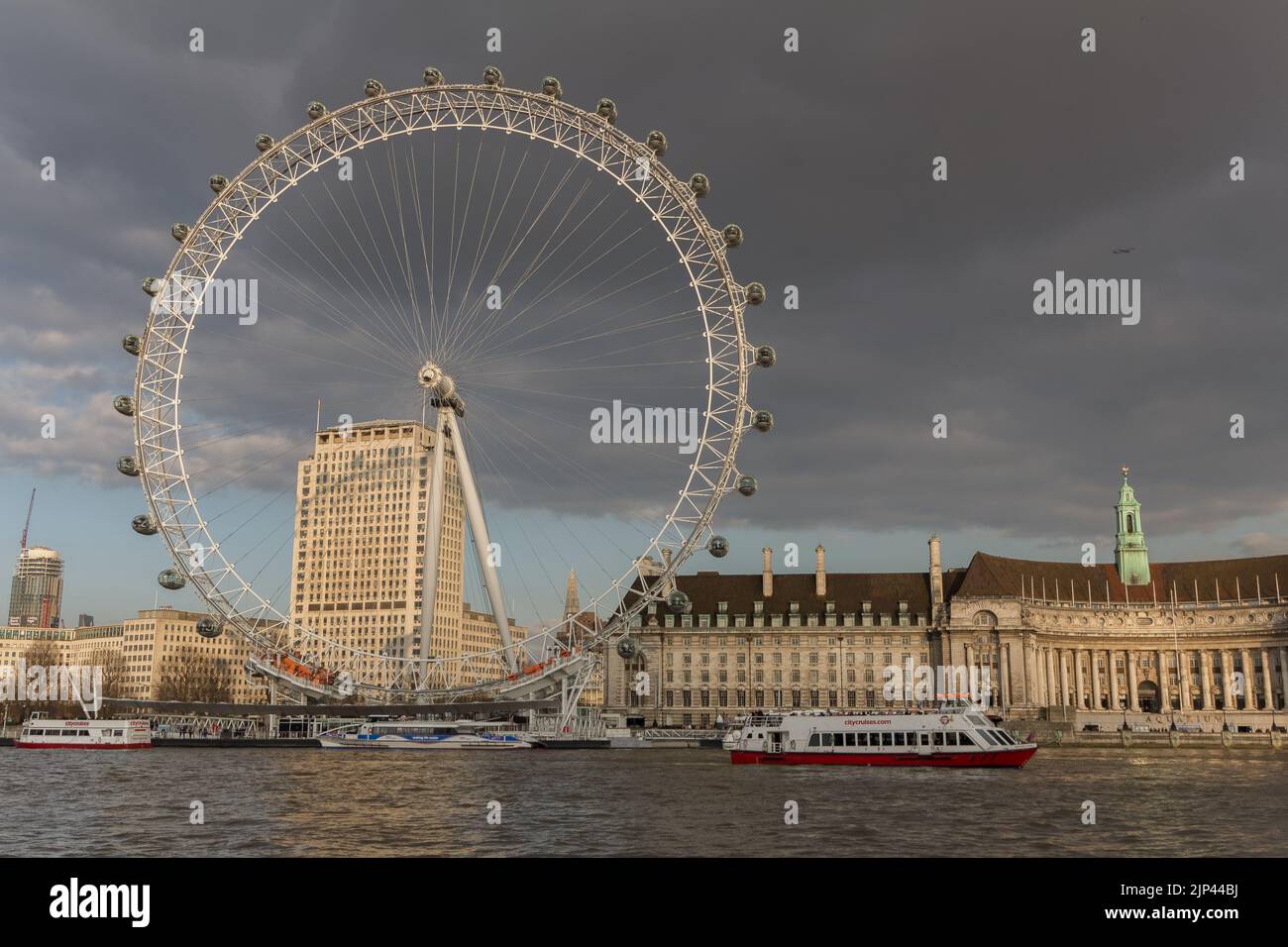 The London Eye in England, the UK Stock Photo - Alamy