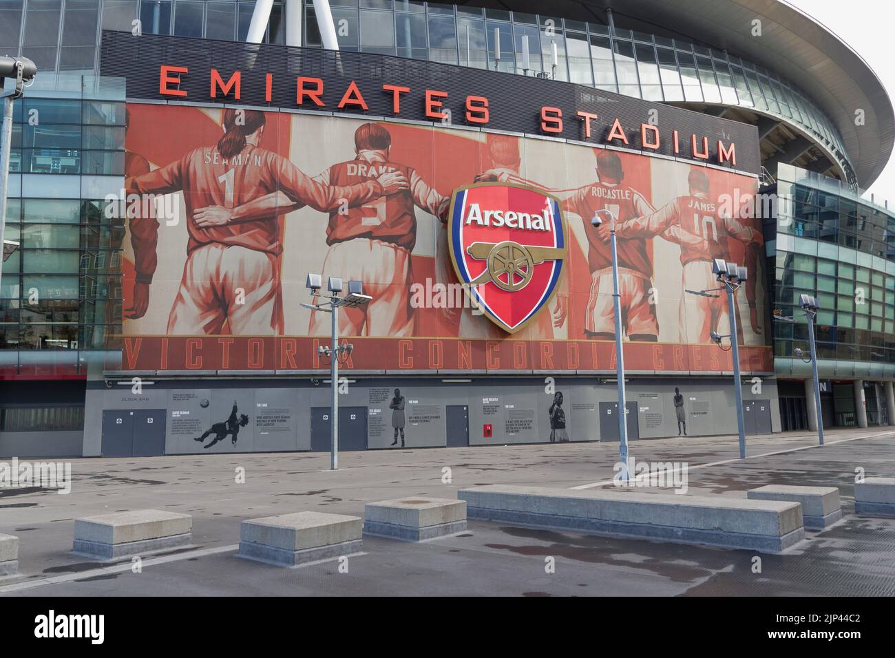 The Arsenal Stadium in London, the UK Stock Photo - Alamy