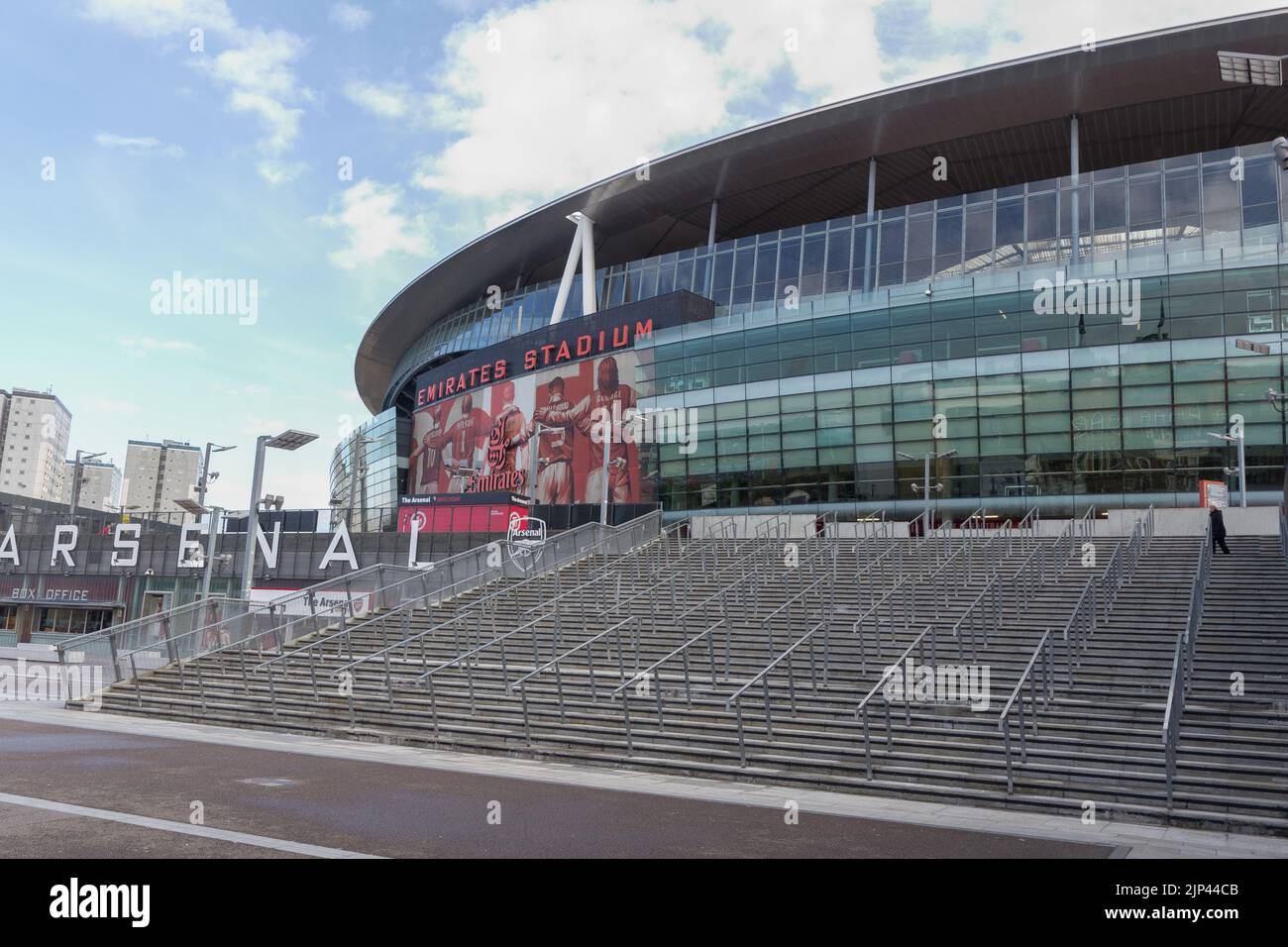 The Arsenal Stadium in London, the UK Stock Photo - Alamy