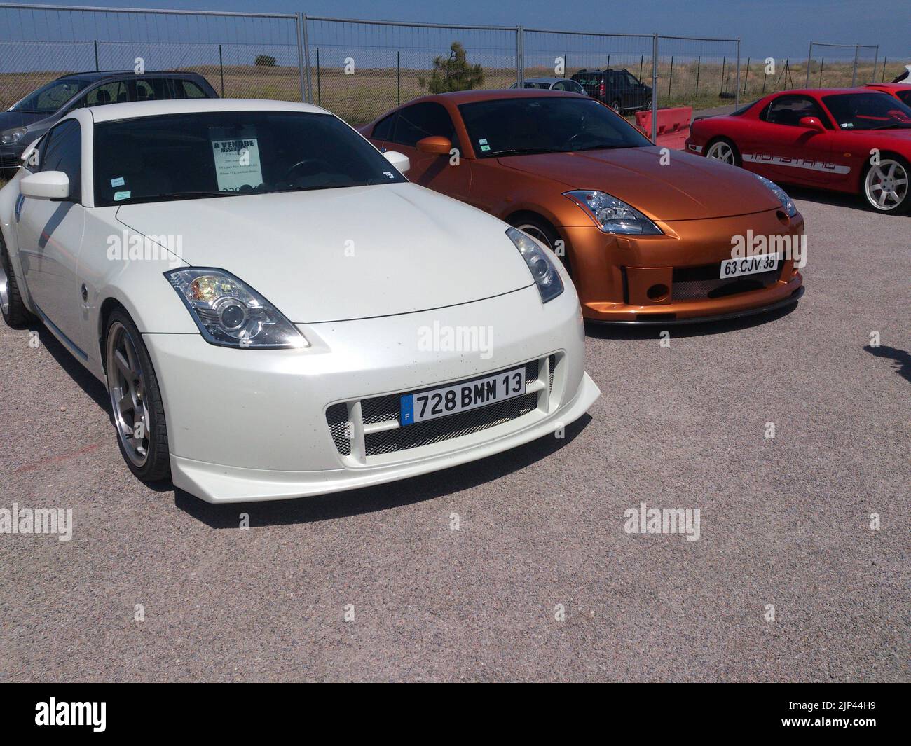 An iconic Nissan 350z custom tuning japan sports car Stock Photo - Alamy