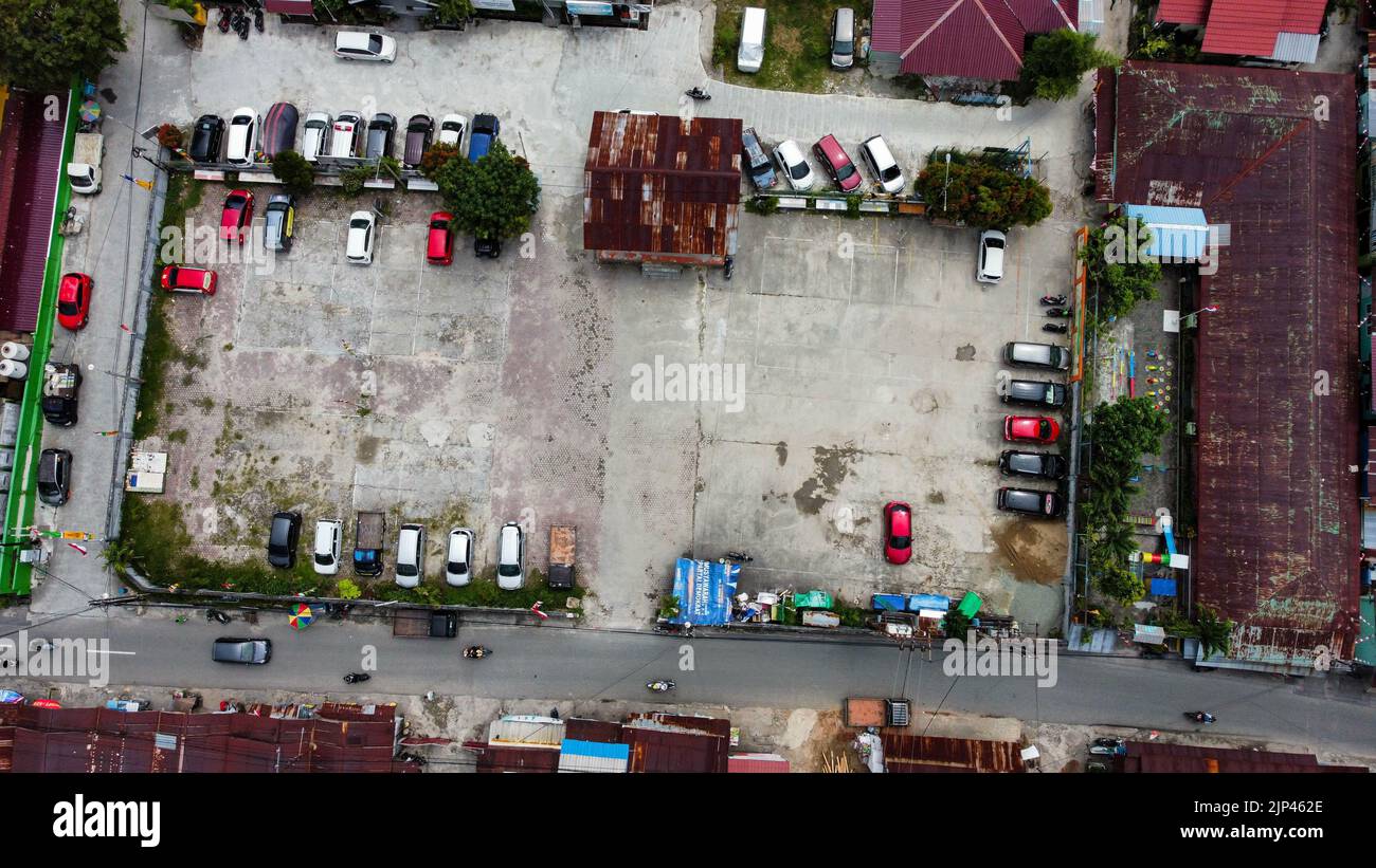 aerial view of the city Stock Photo - Alamy