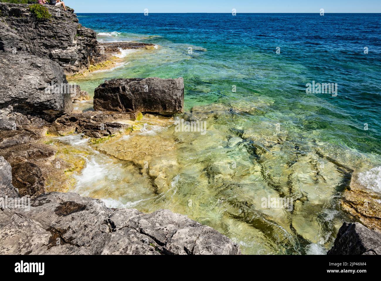 Flower Pot Island Tobermory Ontario Canada Stock Photo - Alamy