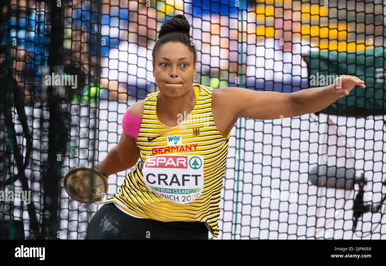 Munich, Germany. 15th Aug, 2022. European Championships, European ...