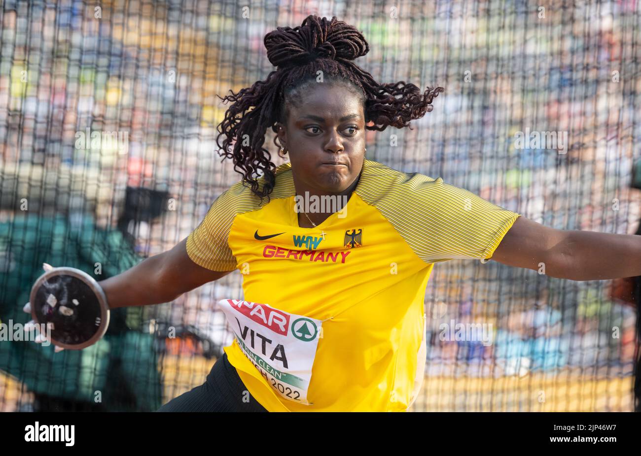 Munich, Germany. 15th Aug, 2022. European Championships, European ...