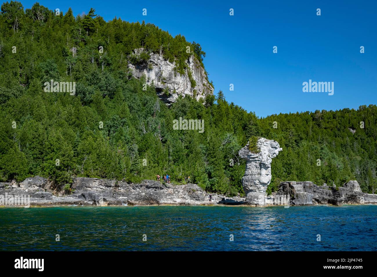Flower pot Island, Tobermory Ontario Canada Stock Photo - Alamy