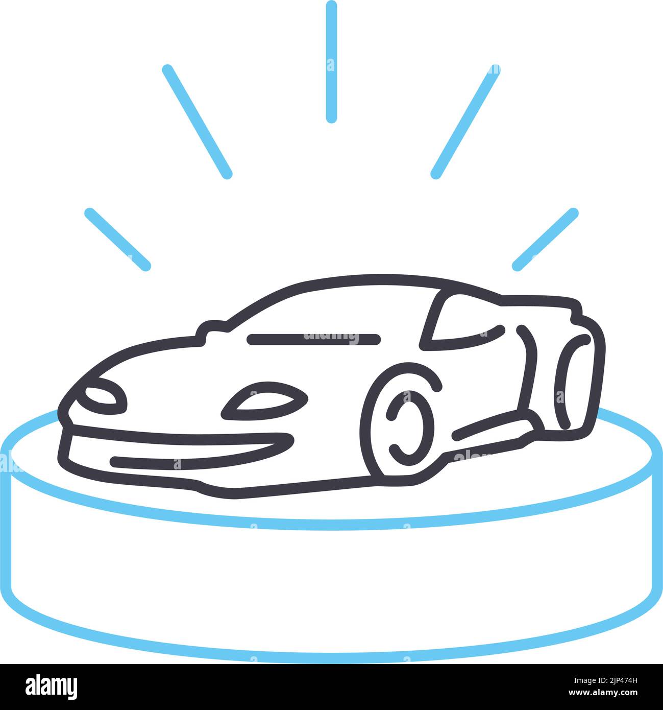 benefits line icon, outline symbol, vector illustration, concept sign ...