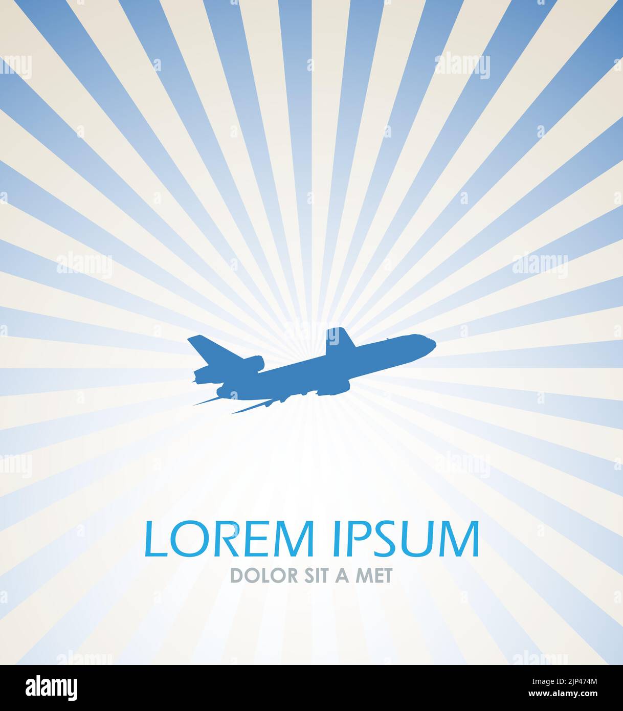 Airplane symbol vector Stock Vector Image & Art - Alamy