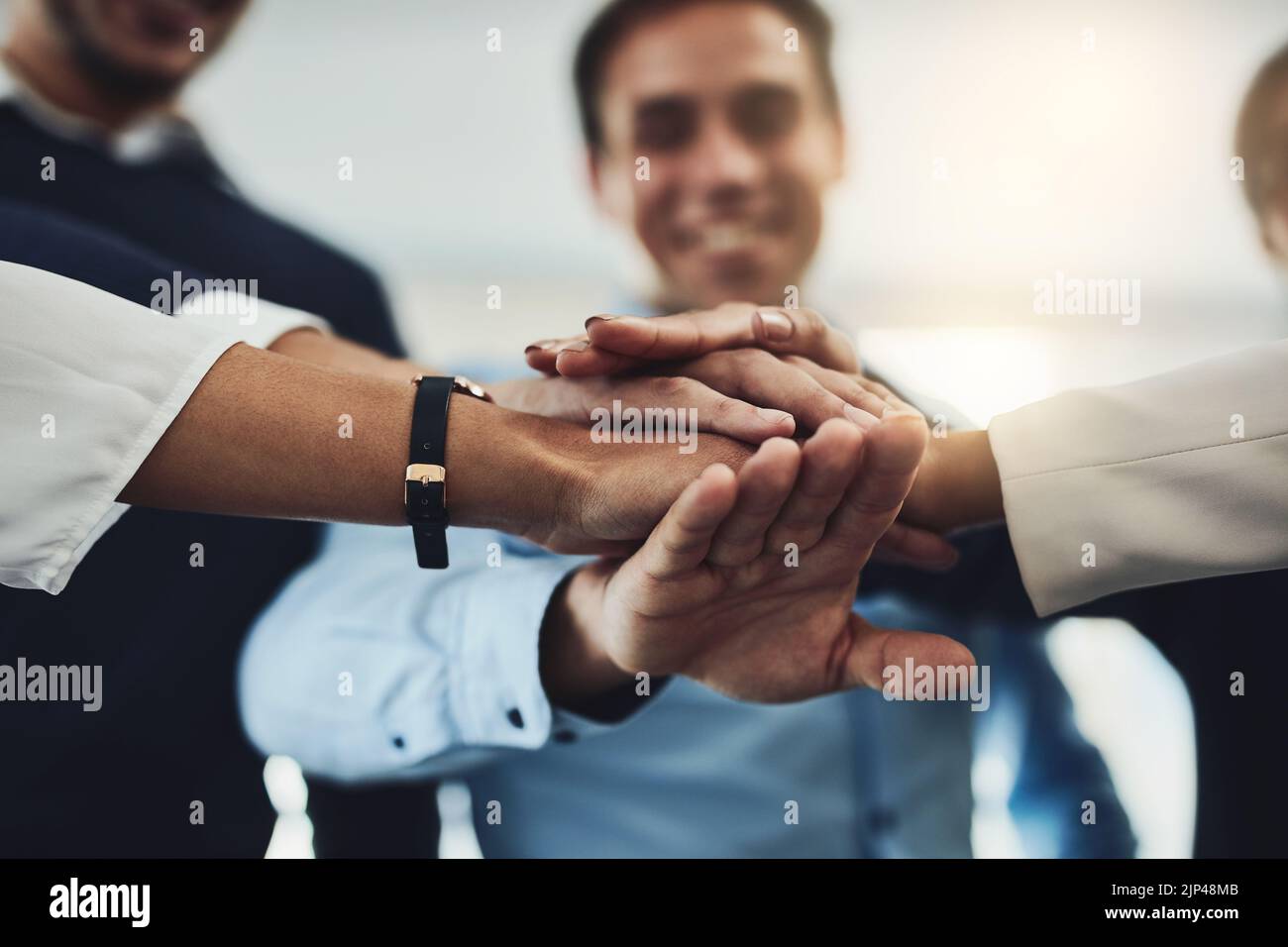 Diverse group business partners hi-res stock photography and images - Alamy