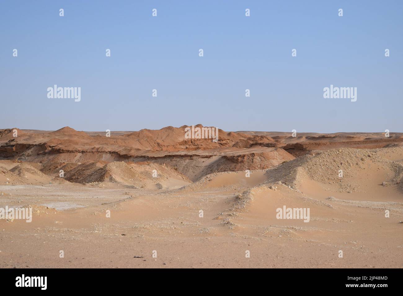 The Wadi Dahek Nature Reserve located in the North-Eastern Badia within ...