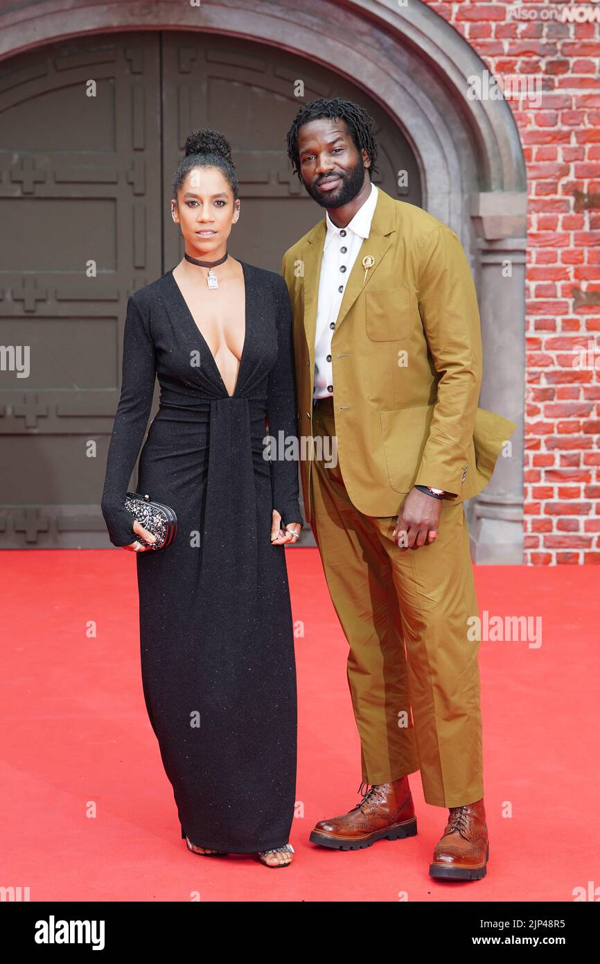 Dominique Tipper and Sope Dirisu attends the House of Dragon premiere ...