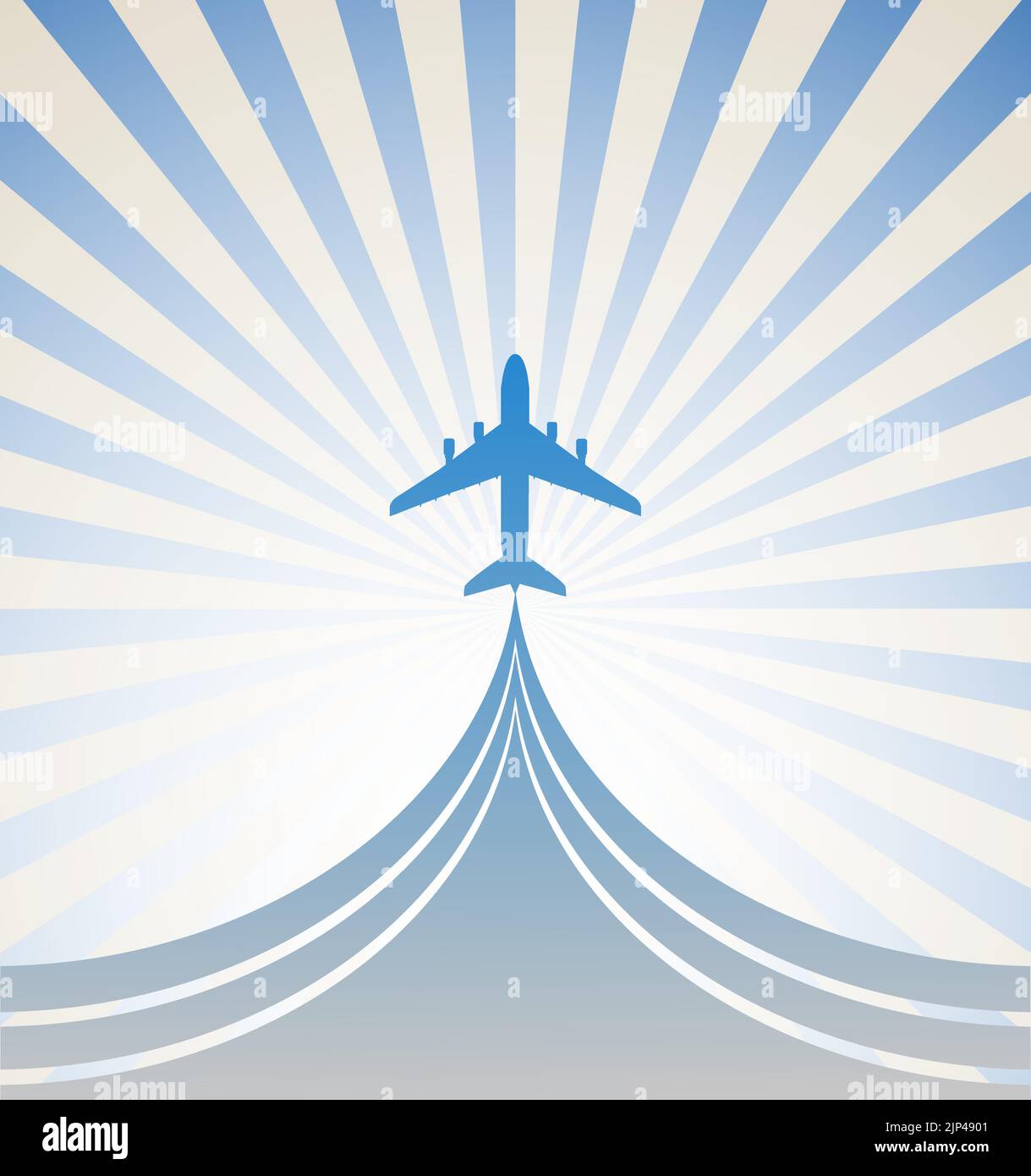Airplane symbol vector Stock Vector Image & Art - Alamy