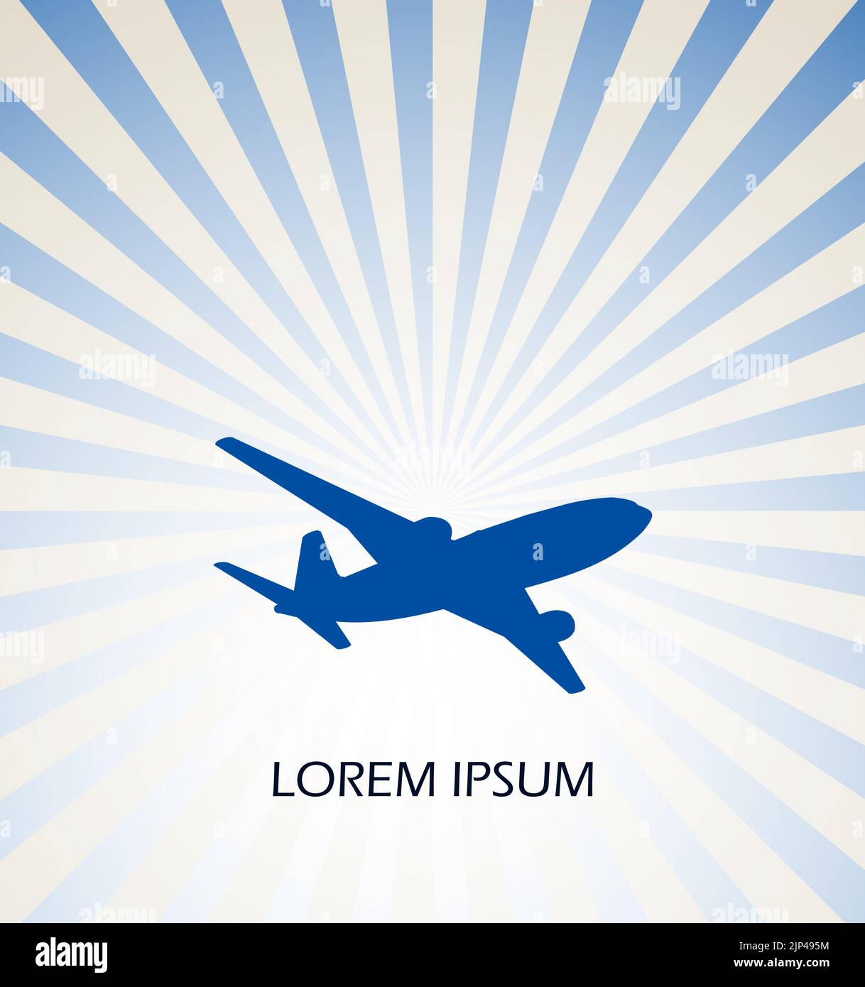 Airplane symbol vector Stock Vector Image & Art - Alamy