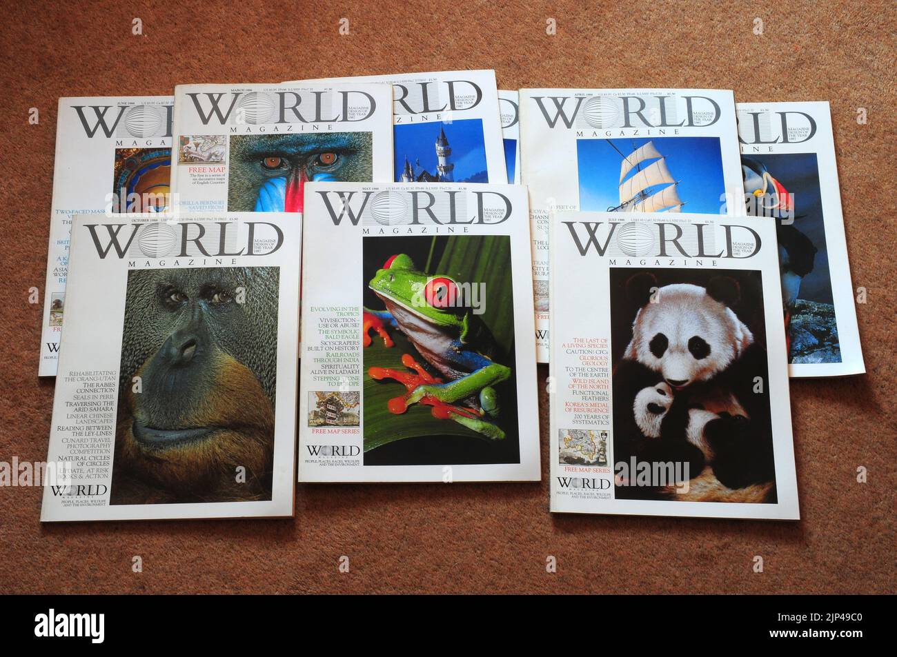 World Magazine covered nature, landscape, people and culture. Pubished ...