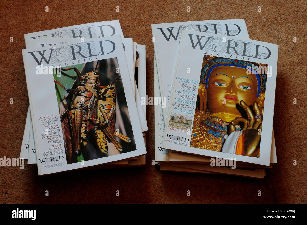 World Magazine covered nature, landscape, people and culture. Pubished ...