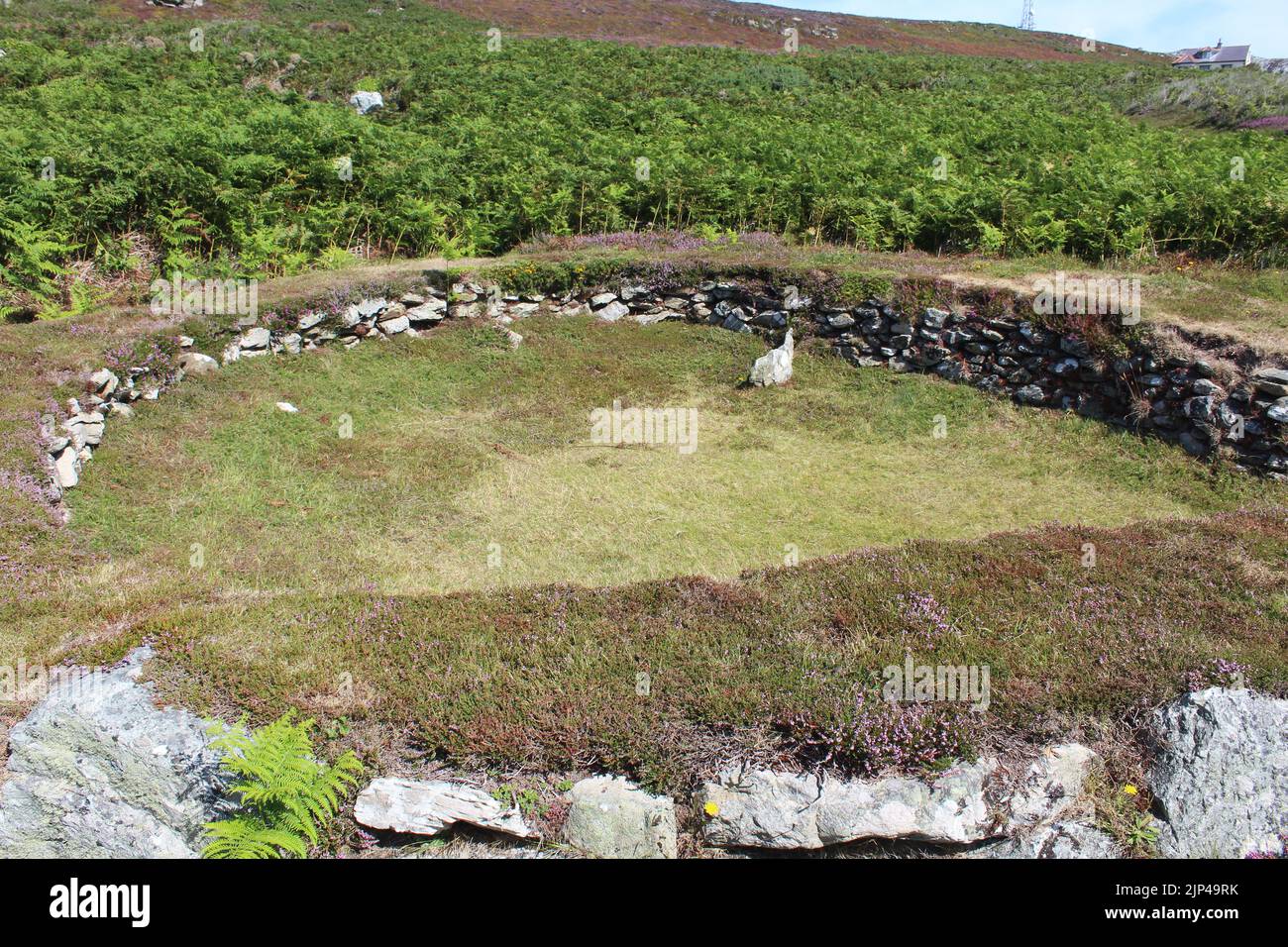 Ty Mawr Stone Hut Circles Stock Photo - Alamy