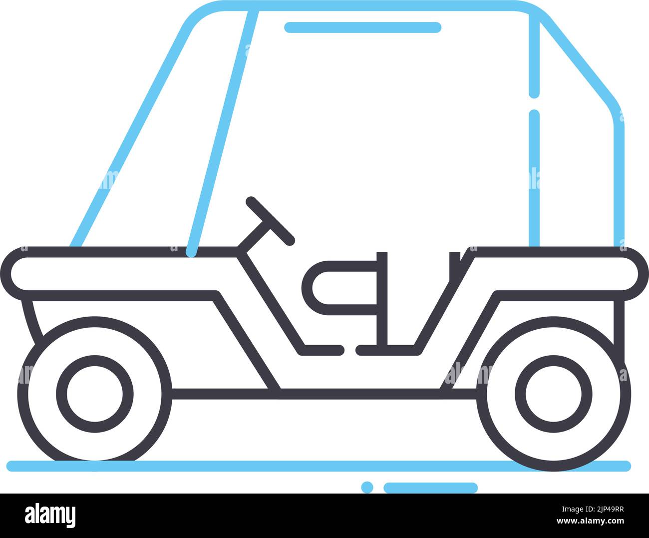 Vector cartoon buggy Stock Vector Images - Alamy