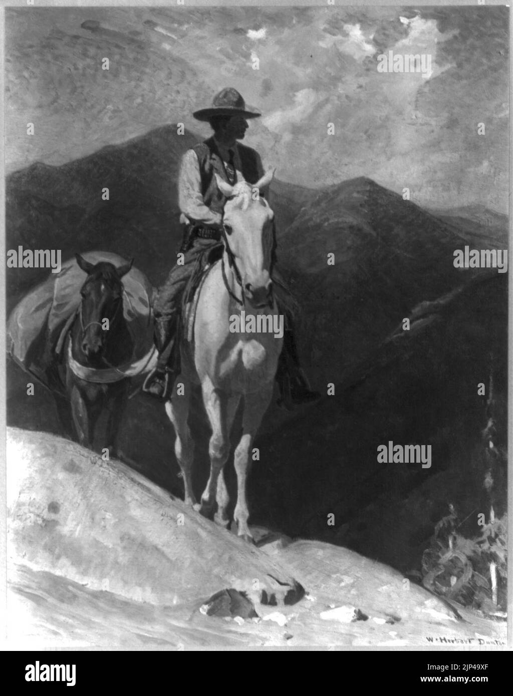 The forest ranger Stock Photo - Alamy