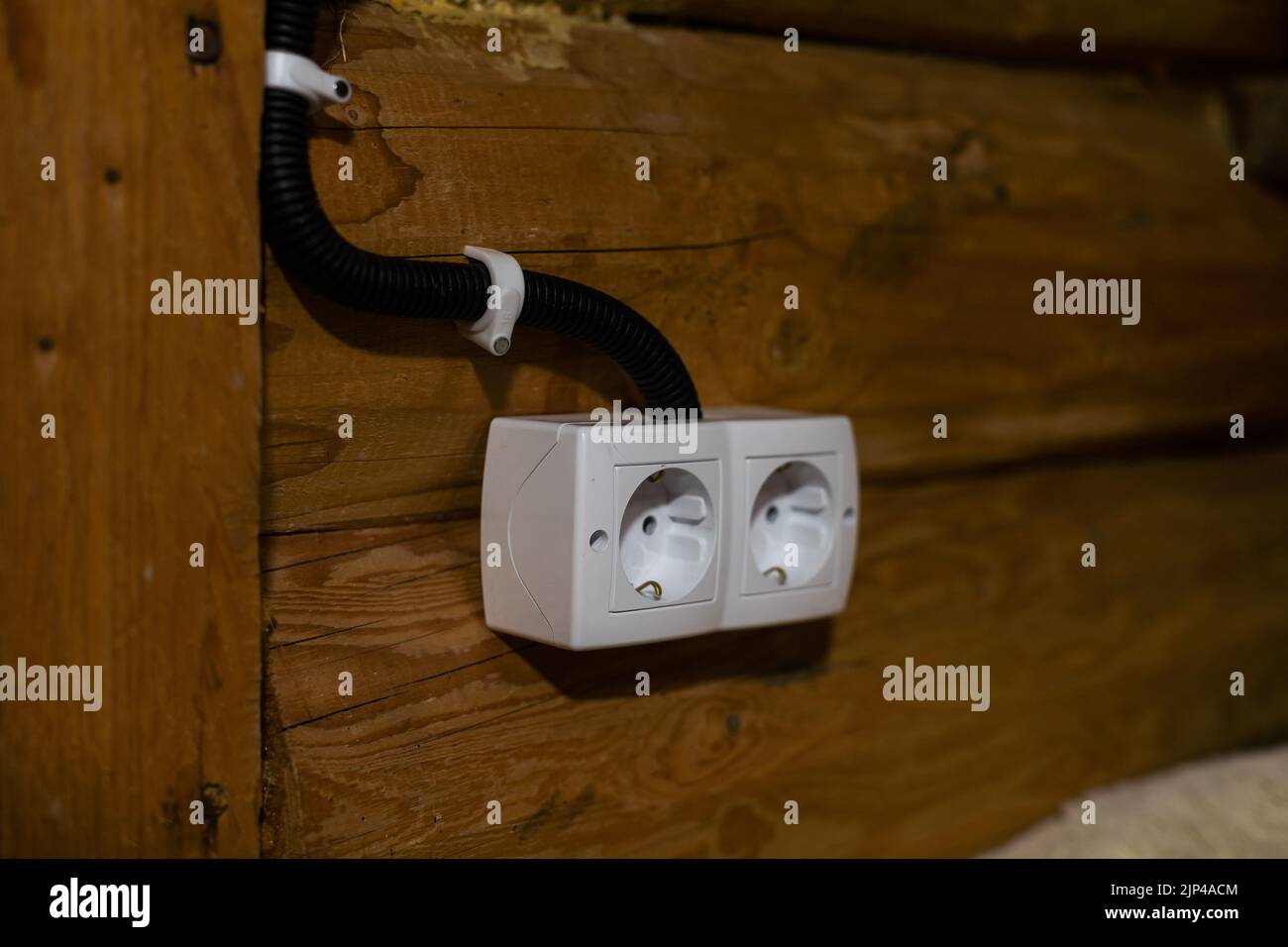 Installing electrical outlets hi-res stock photography and images - Alamy