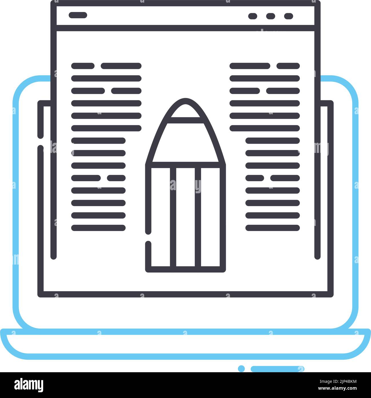 Newspaper article articles Stock Vector Images - Alamy