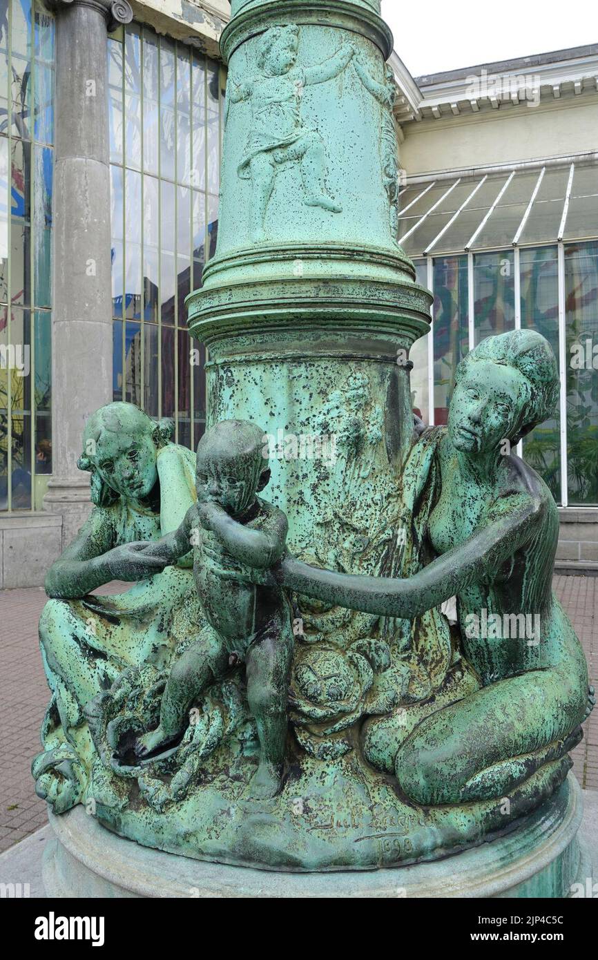 The Four Ages by Jules Lagae Stock Photo - Alamy