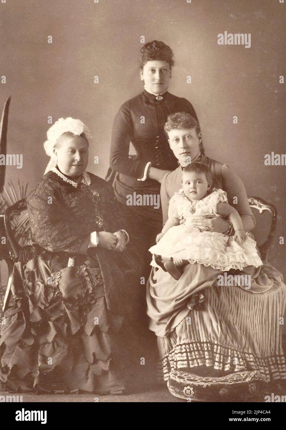 The Four Generations, 1886 Stock Photo - Alamy