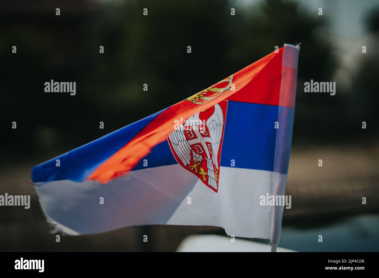 Serbian flag hi-res stock photography and images - Alamy