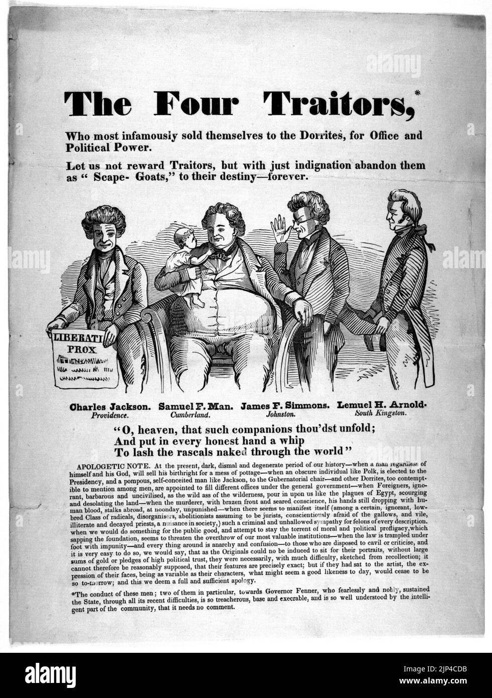 The four traitors, who most infamously sold themselves to the Dorrites ...