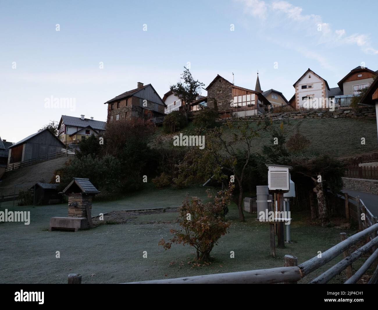 Small cozy village in hi-res stock photography and images - Alamy