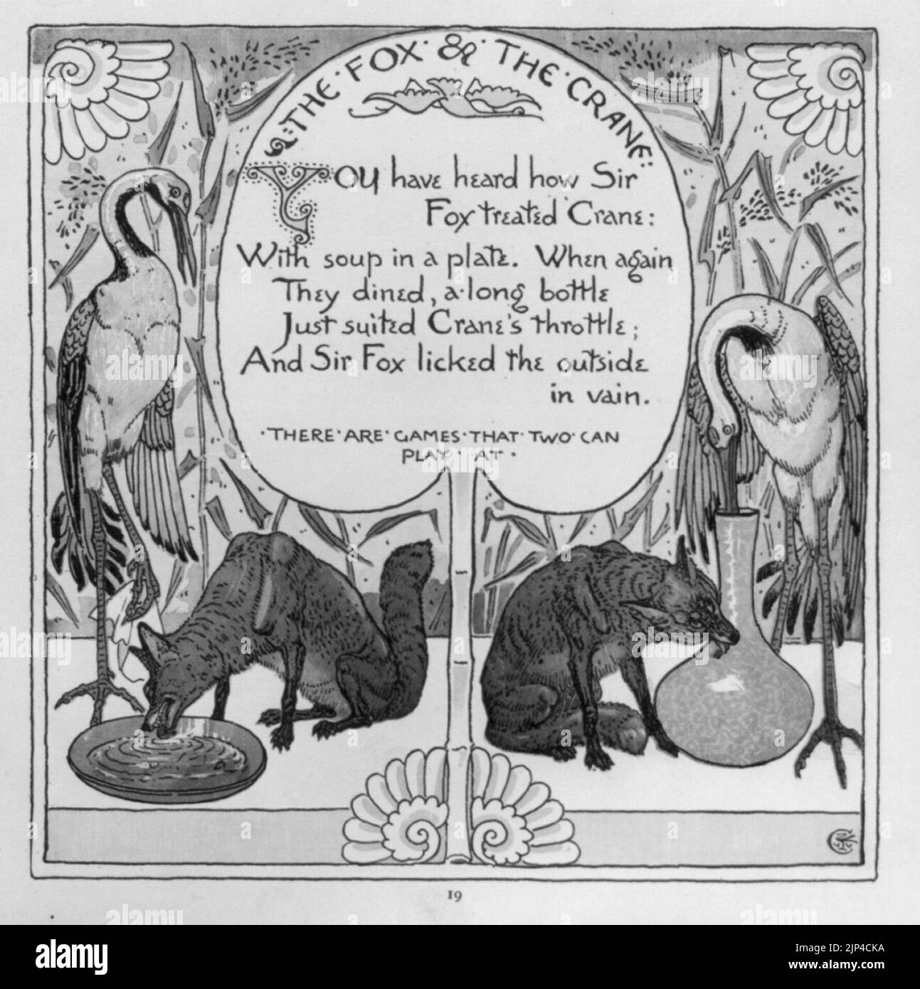 Fox crane Black and White Stock Photos & Images - Alamy