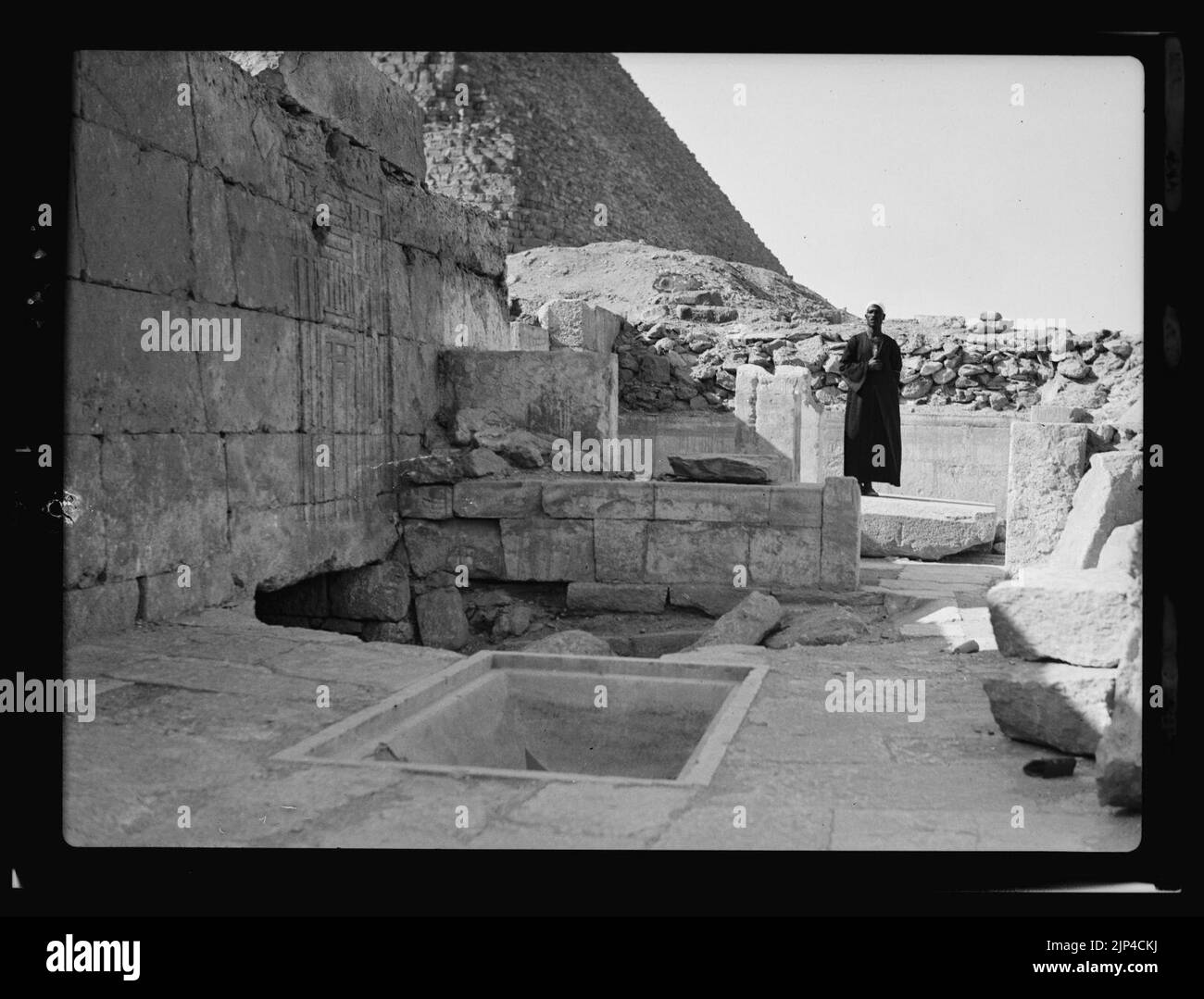 The fourth pyramid of Gizeh, etc. (recently discovered). Temple of ...