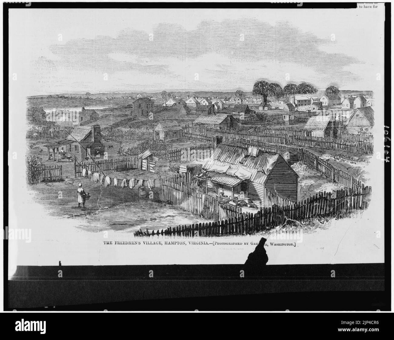 The Freedmen's village, Hampton, Virginia - photographed by Gar(...)r ...