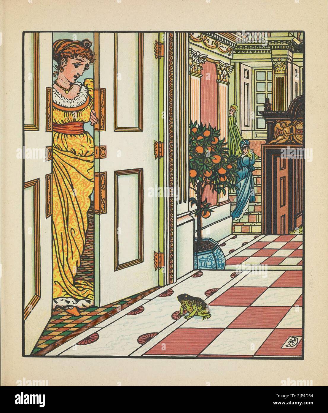 The Frog Prince-1874-0007 Stock Photo - Alamy