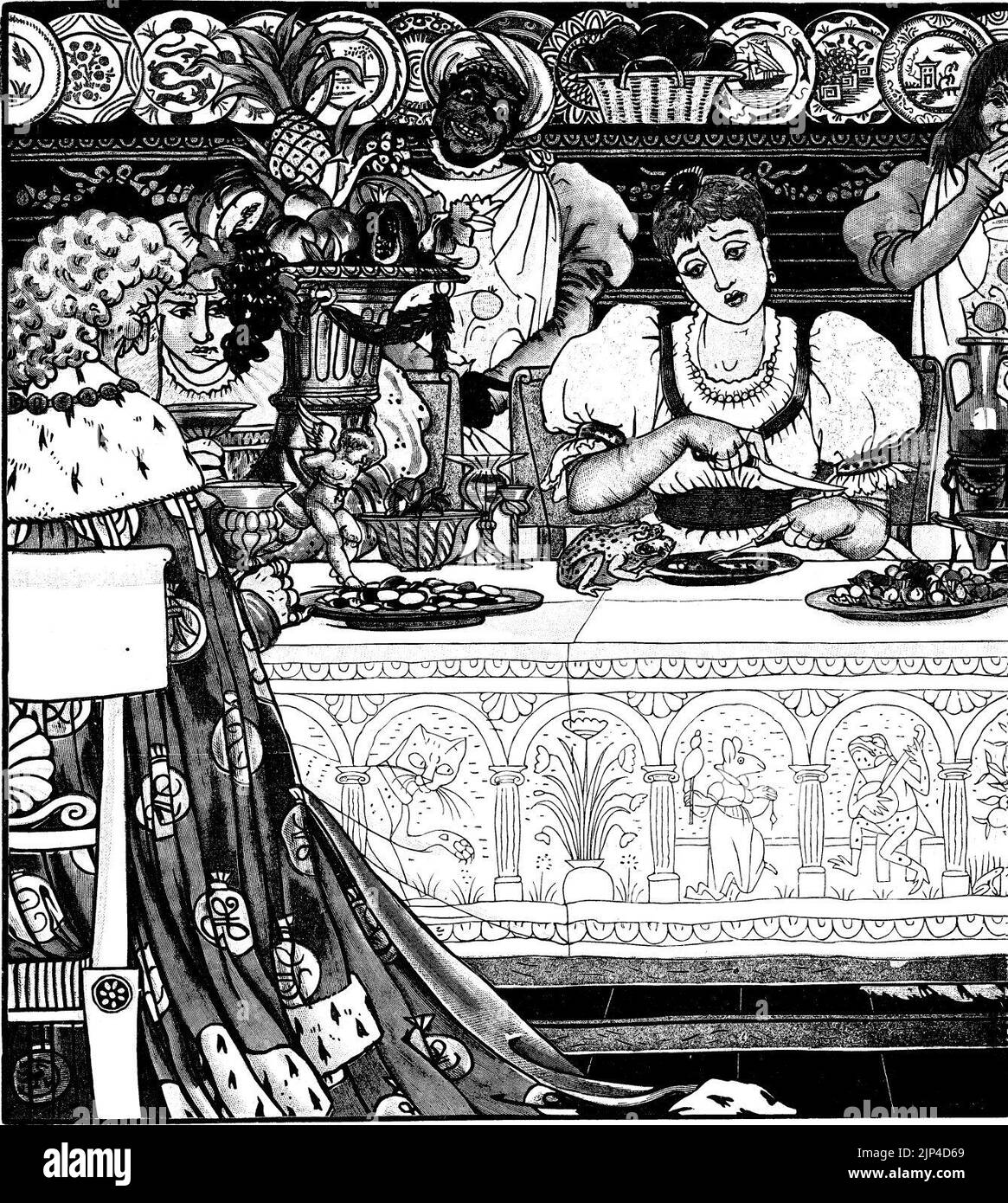 The Frog Prince-1875-12-mc Stock Photo - Alamy