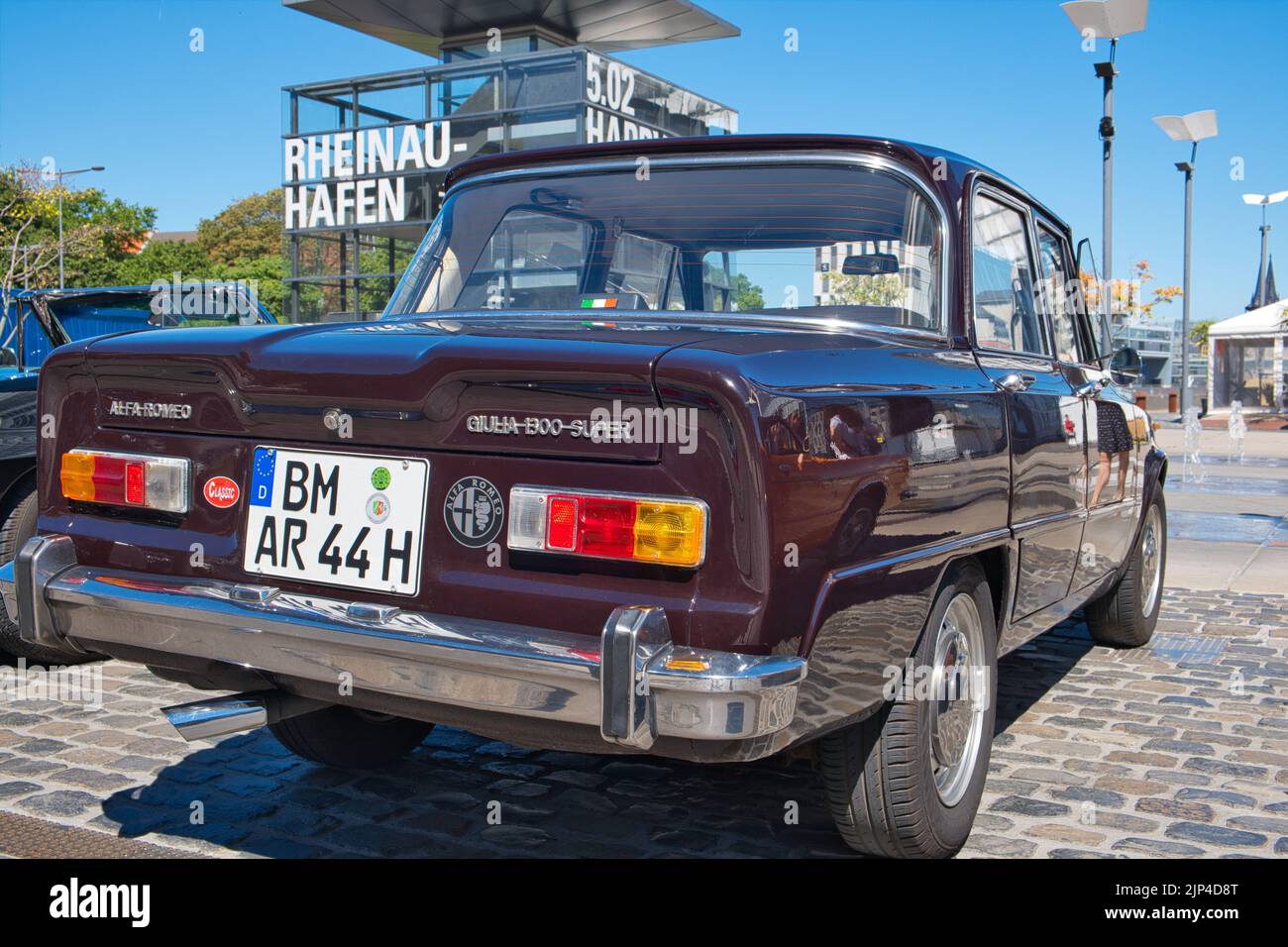 Alfa Romeo Giulia 1300 super, from the sixties at the oldtimer ...