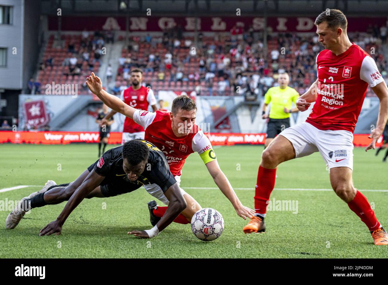 MAASTRICHT, Netherlands, 15-08-2022, football, Stadium De Geusselt ...