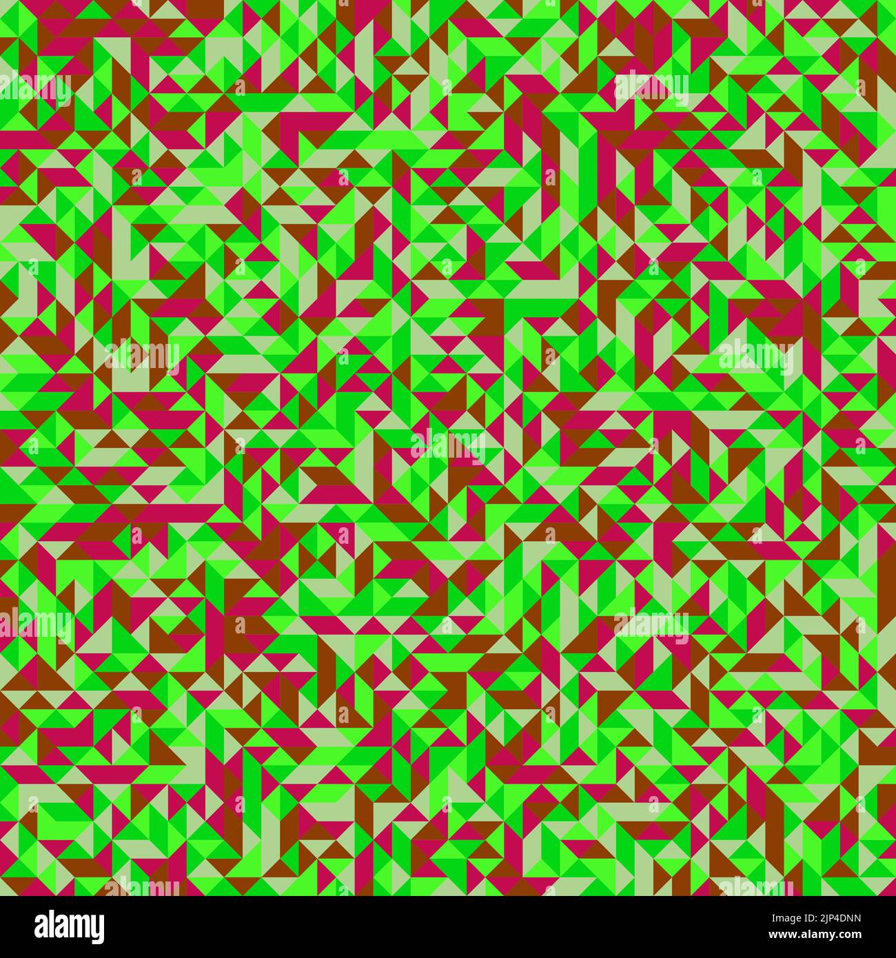 Colorised Rhombuses tiles tessellation pattern illustration Stock ...