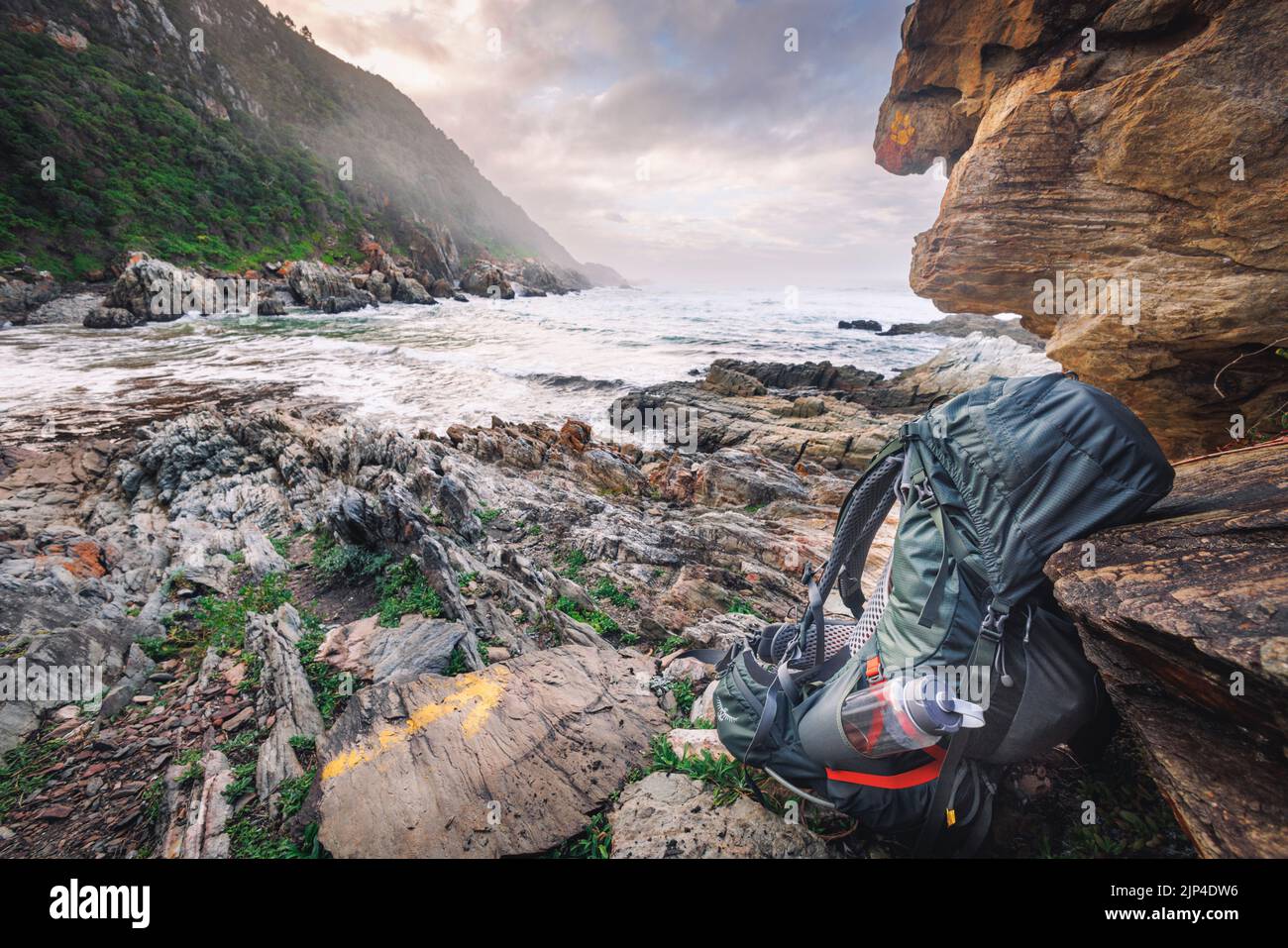 Multi-day hiking and backpacking along the east coast of South Africa ...