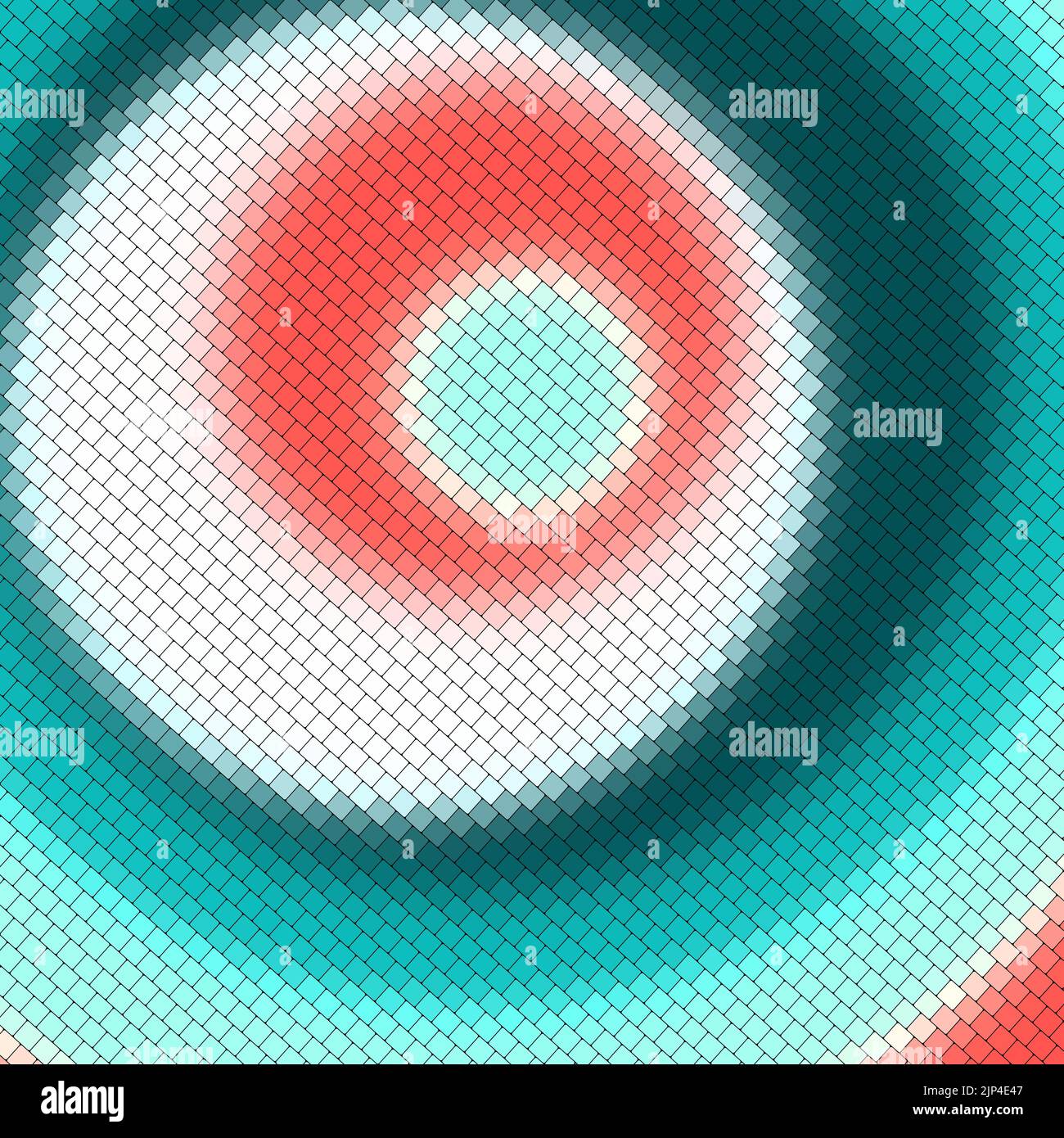 abstract squared Colorful palette brick wall texture background with ...