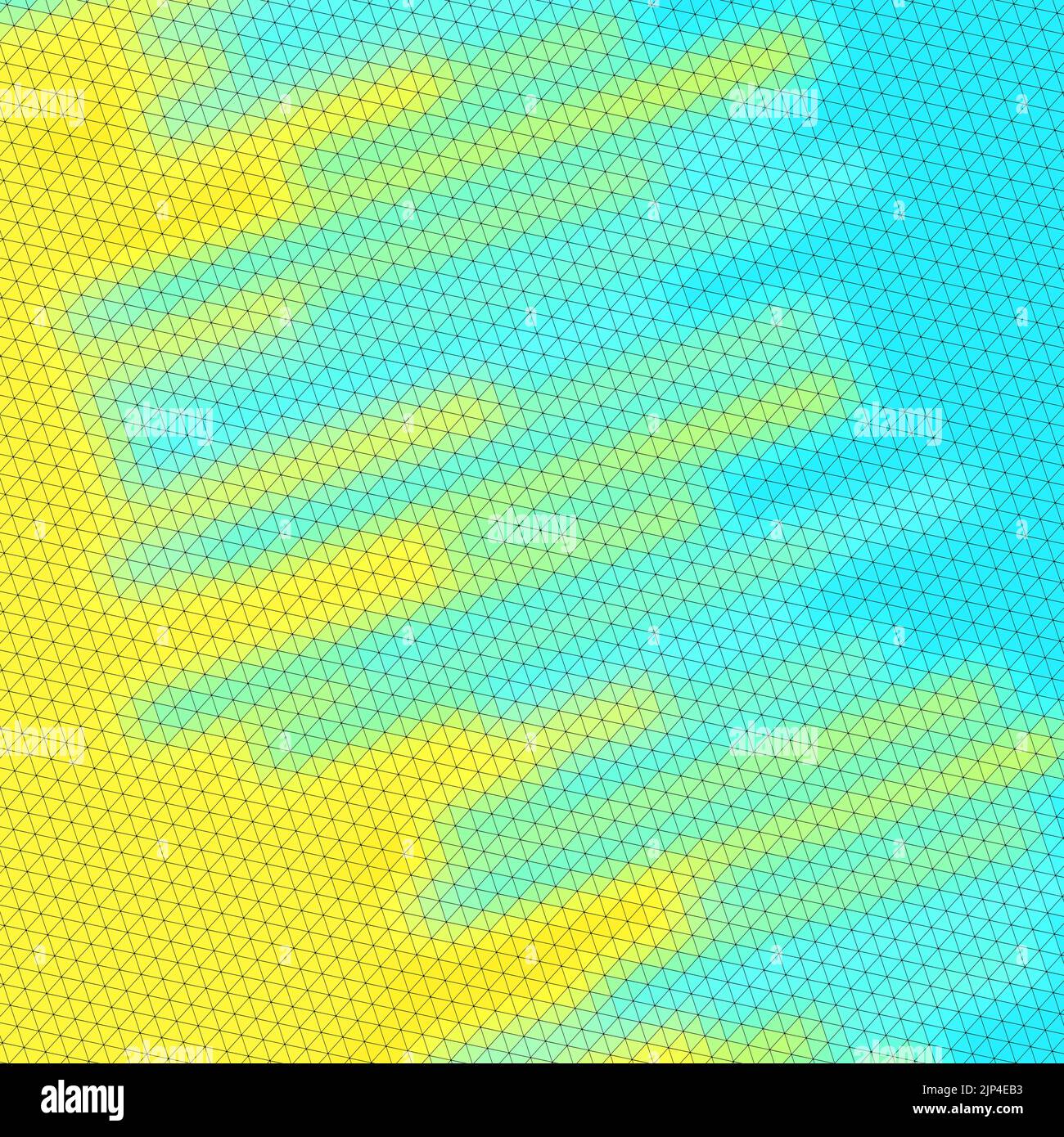 Abstract retro Artistic Low Polygon triangle strip with Geometric grid ...