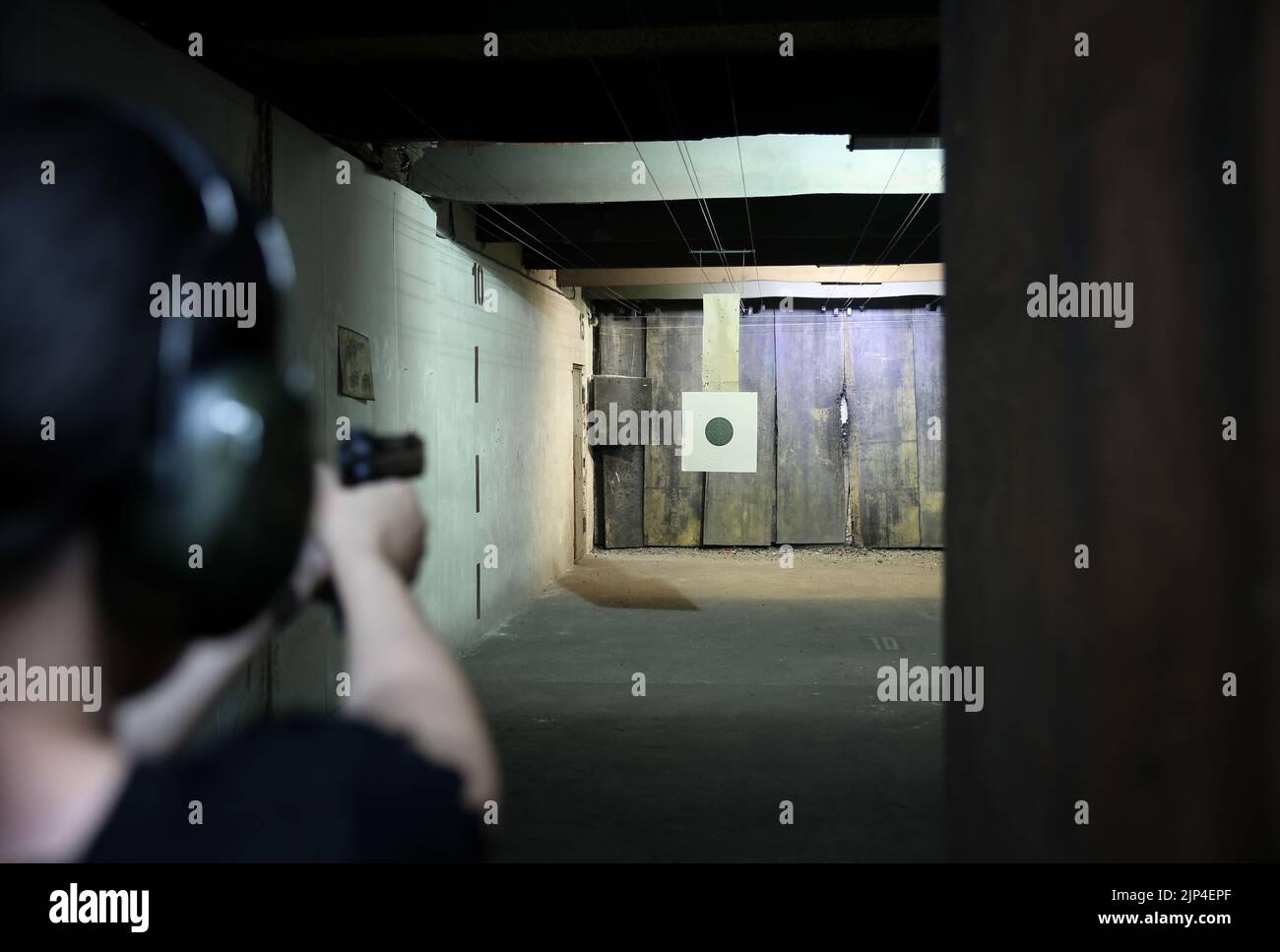 Woman gun club hi-res stock photography and images - Alamy