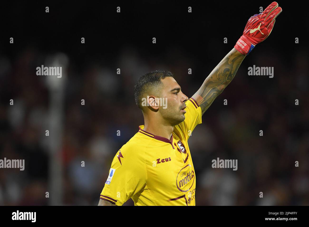 Luigi Sepe of Salernitana during the match Serie A between US ...