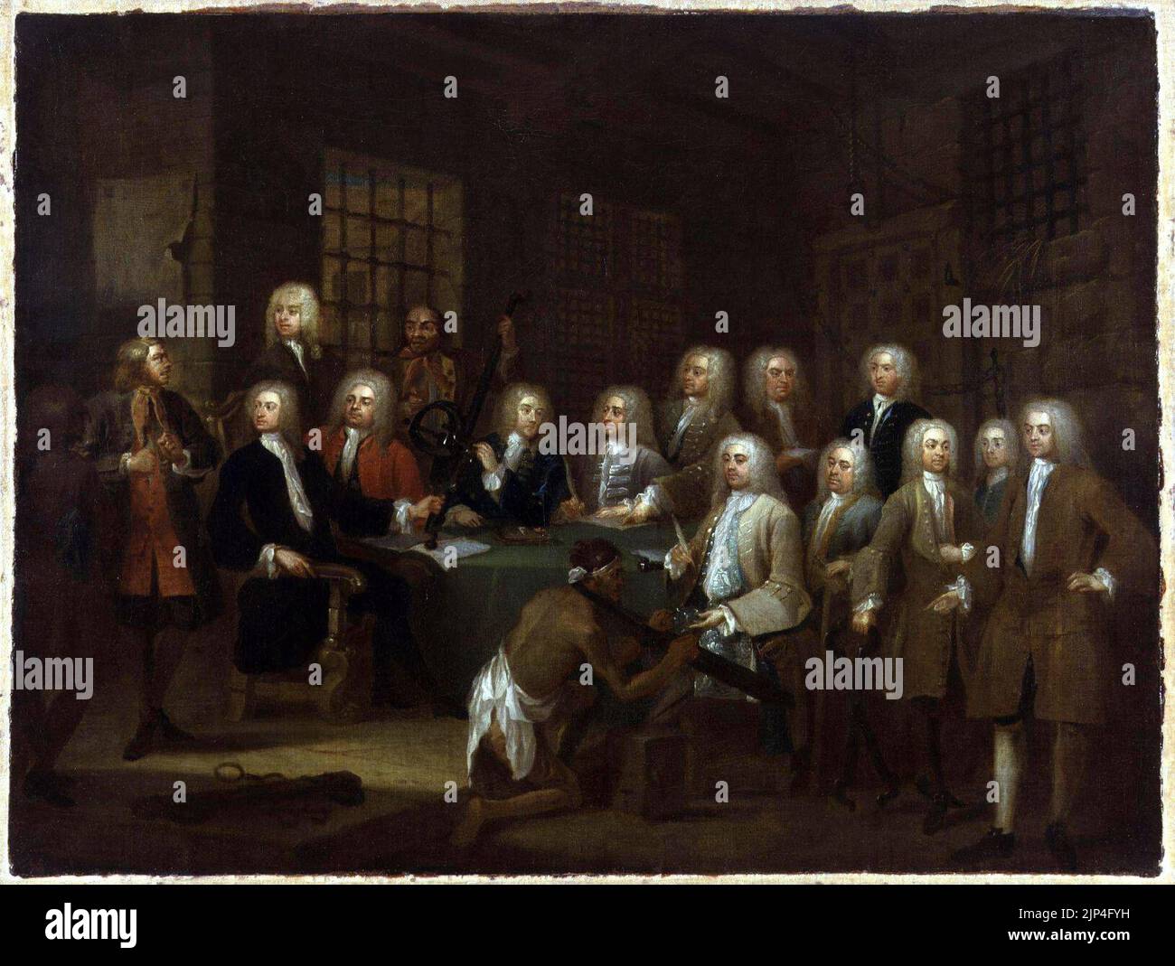 The Gaols Committee of the House of Commons by William Hogarth(2 Stock ...