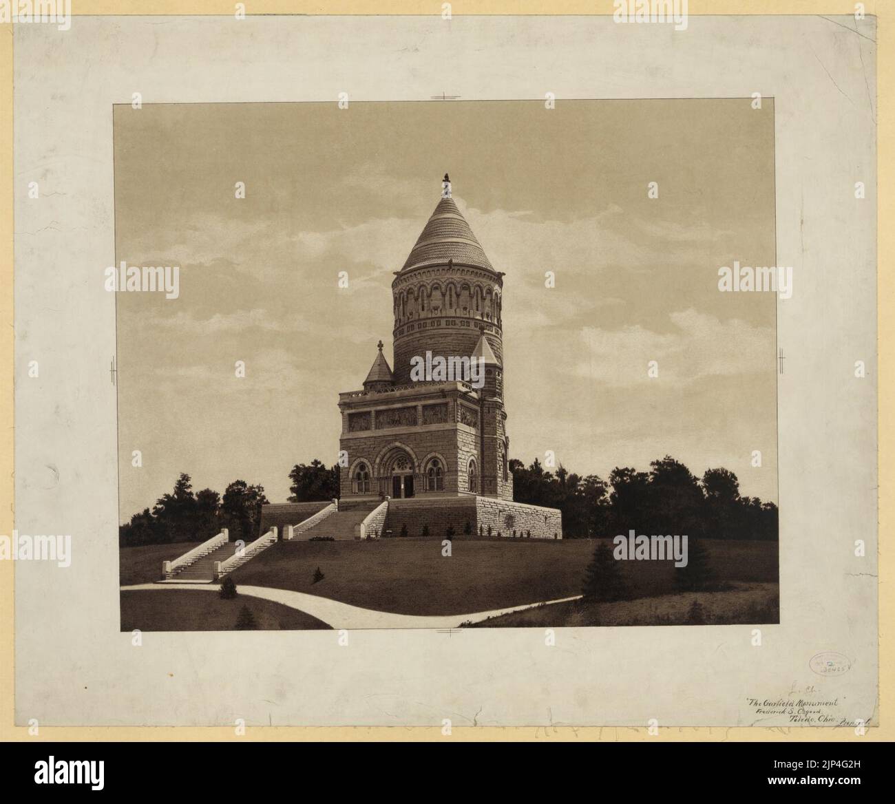 The Garfield monument Stock Photo - Alamy